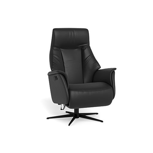 Bjørnø | Lænestol m. recliner i semianilin læder – Hjemme Hos