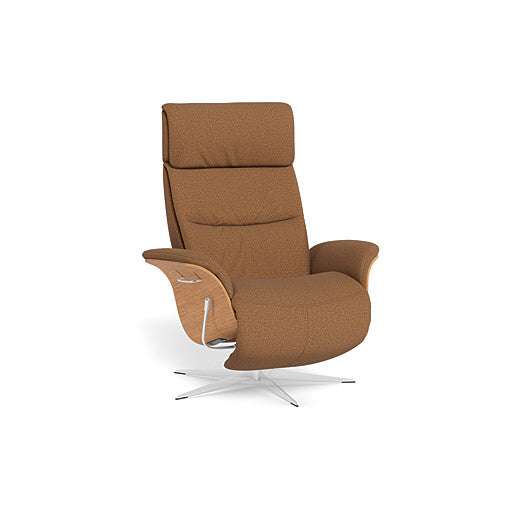 Golf Wood | Lænestol m. recliner i New Ocean stof – Hjemme Hos