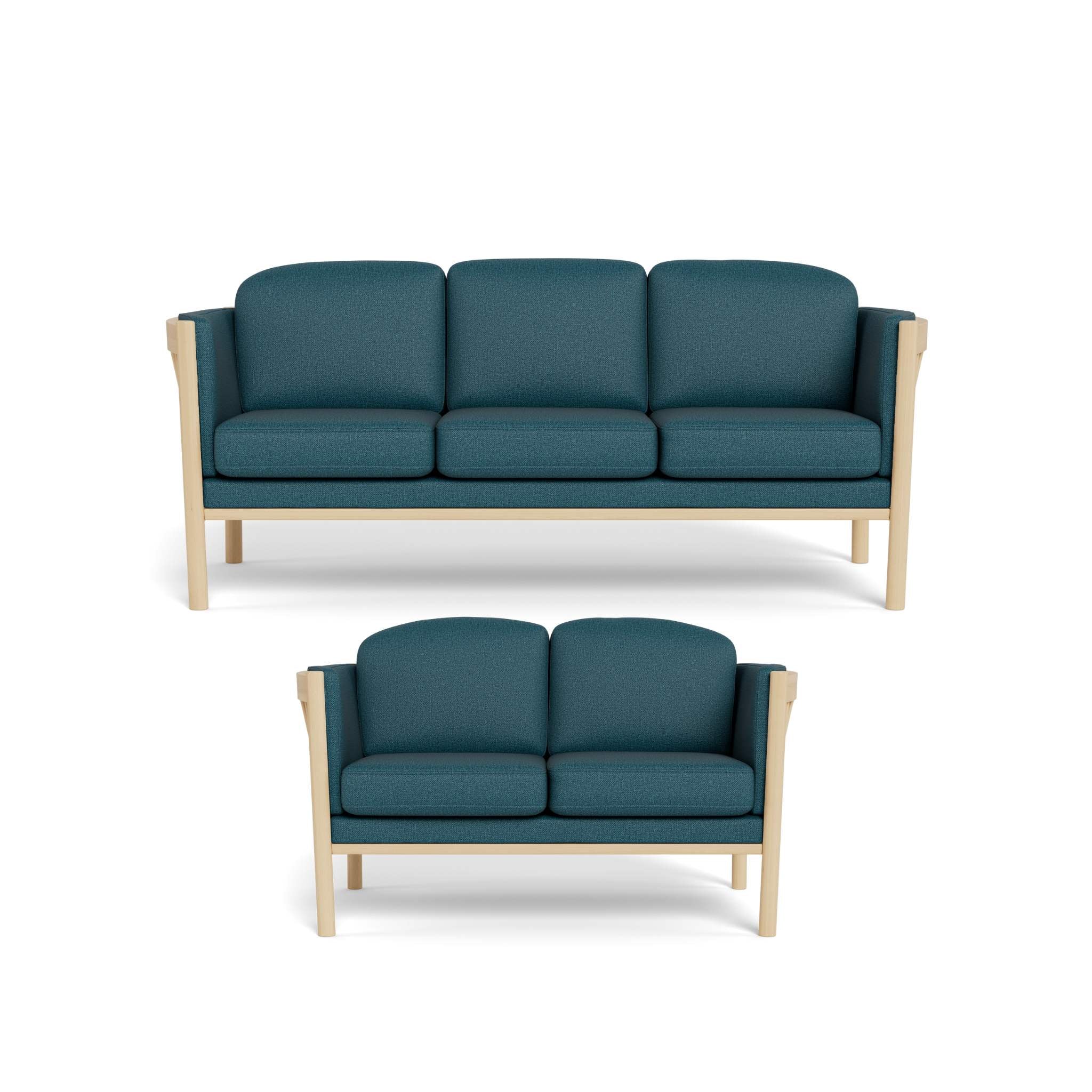 Julie | Sofasæt turkis Unite stof – Hjemme Hos